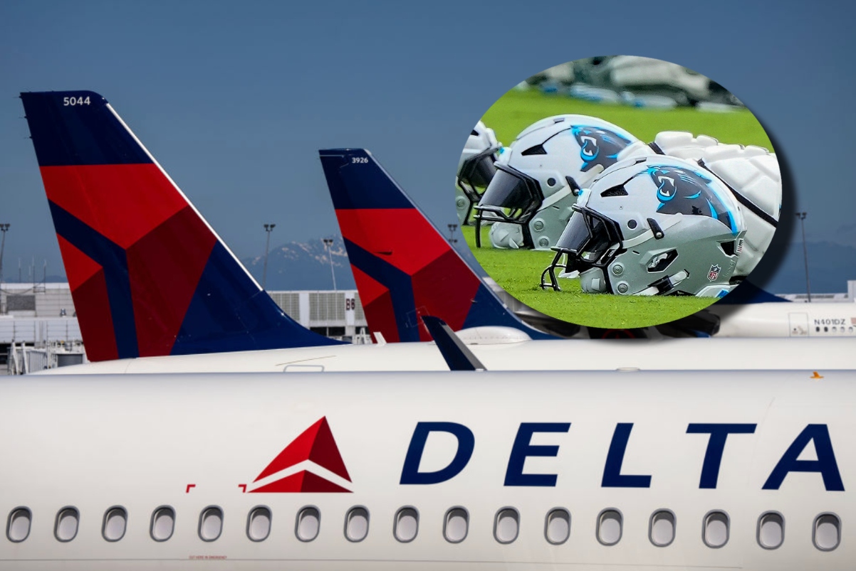 Flight Carrying Carolina Panthers Players Runs Off Taxiway In Charlotte ...