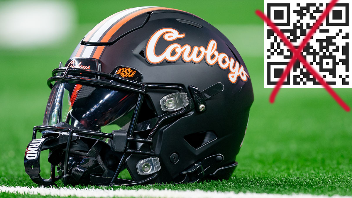 NCAA Is A Joke, Doesn’t Allow Oklahoma State To Use QR Code On Helmets ...