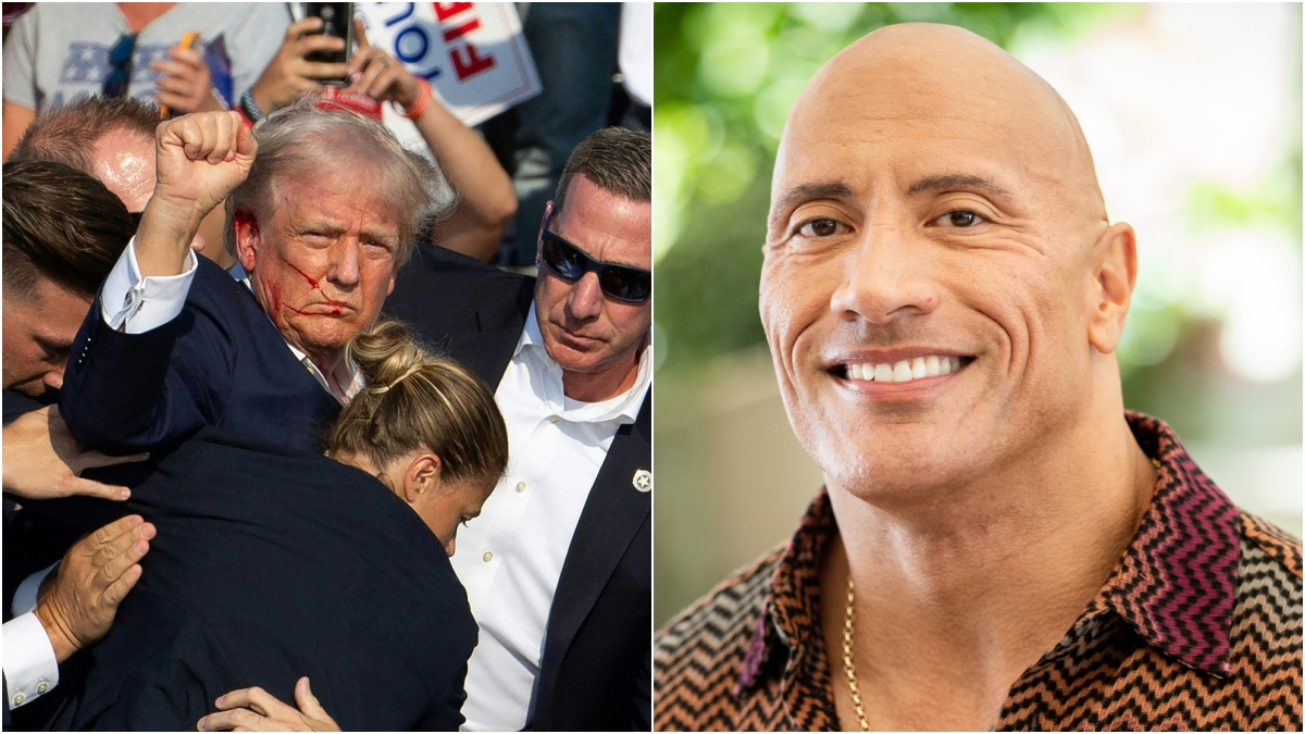 Dwayne Johnson Praises Donald Trump's Reaction To Being Shot | OutKick