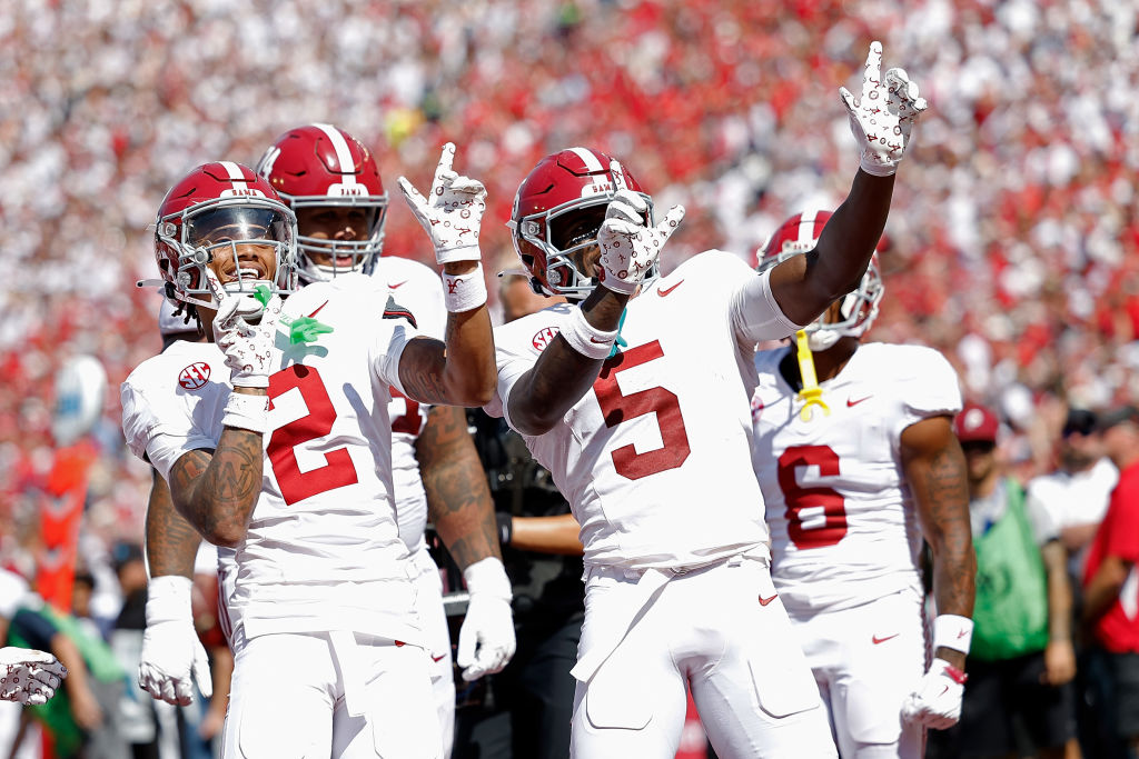Alabama Shuts Down That 'Weak-A** Jump Song' In Dominating Win Over ...