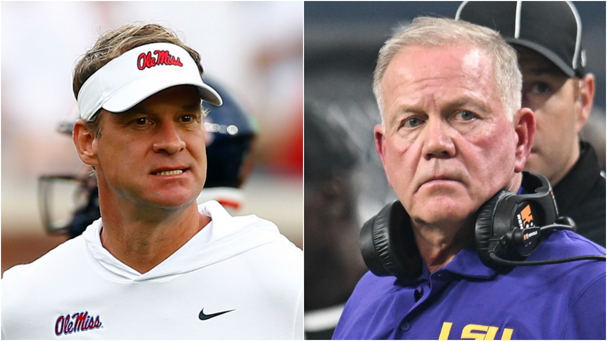 Lane Kiffin Trolls Brian Kelly With Clever Tweet | OutKick