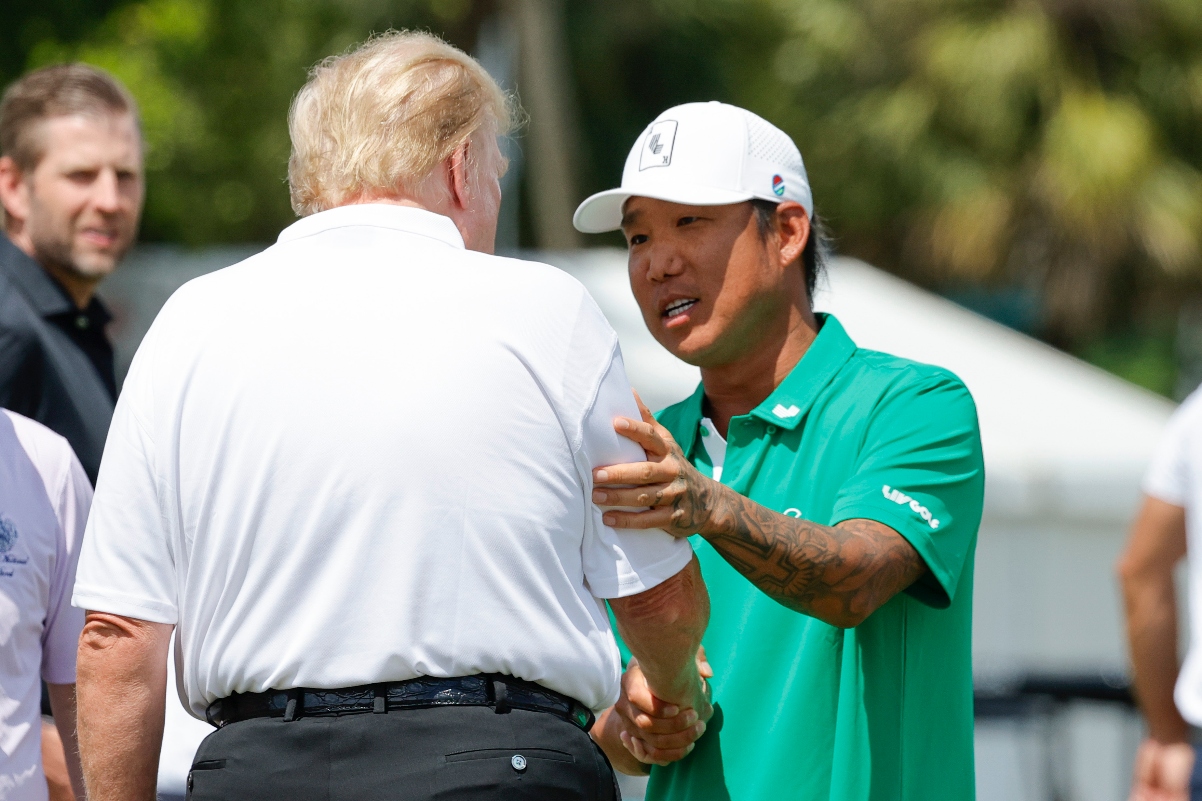 LIV Golfer Anthony Kim Is A Donald Trump Guy, Thinks Kamala Harris Is A ...