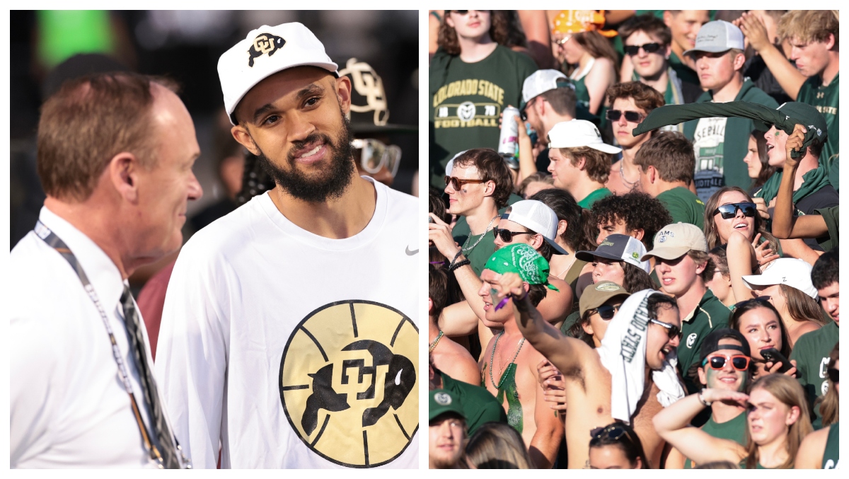 Celtics Star Derrick White Hit With A Spinning Backfist During Colorado ...