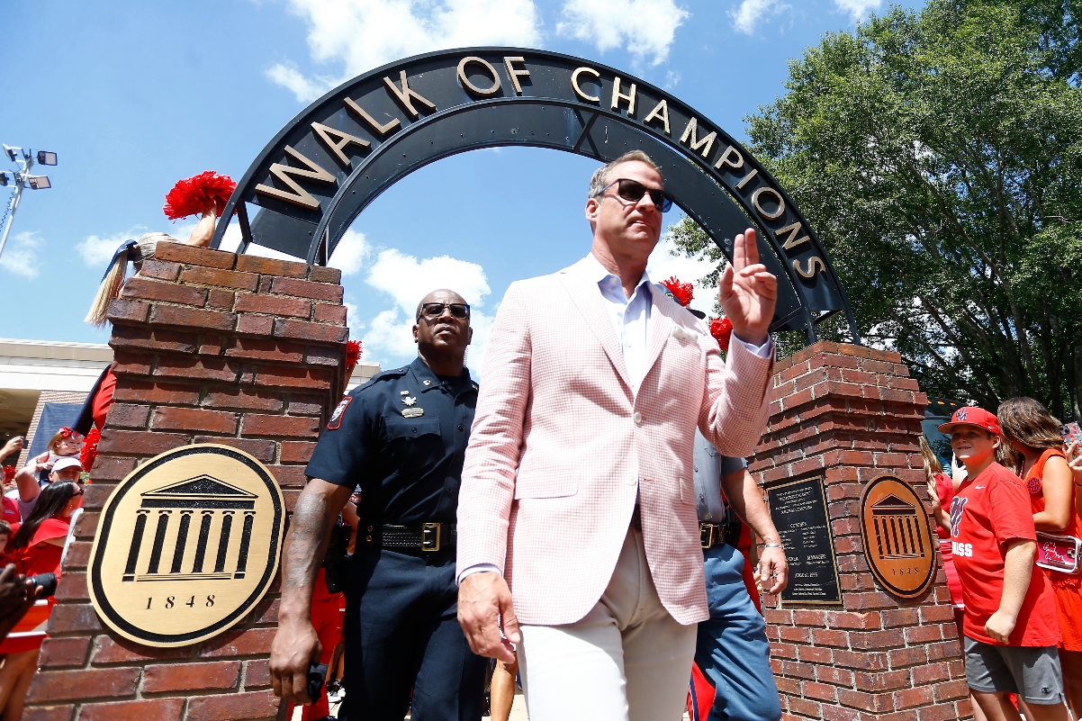 Lane Kiffin Complains About Ole Miss Fans Leaving Blowout Win Over MTSU ...