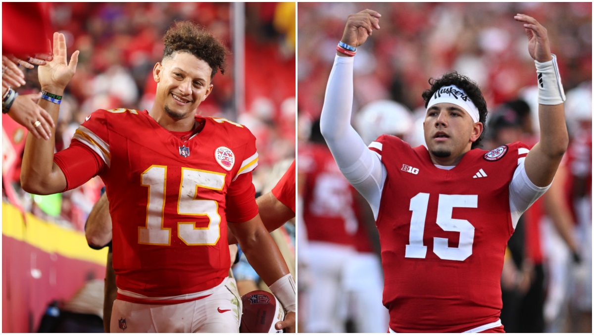 Highest Form Of Flattery: Mahomes Reacts To More Dylan Raiola ... Highest Form Of Flattery: Mahomes Reacts To More Dylan Raiola ...