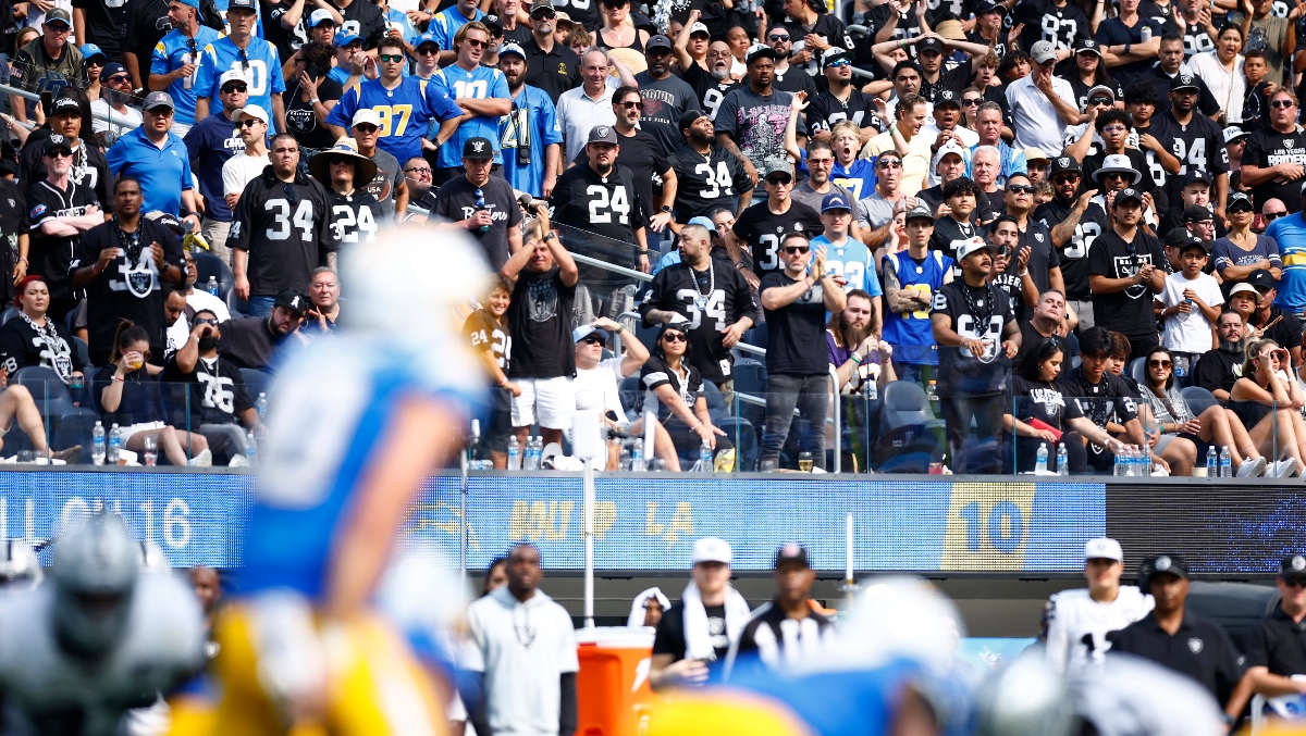 VIDEO: Raiders & Chargers Fans Brawl Several Times On Sunday | OutKick