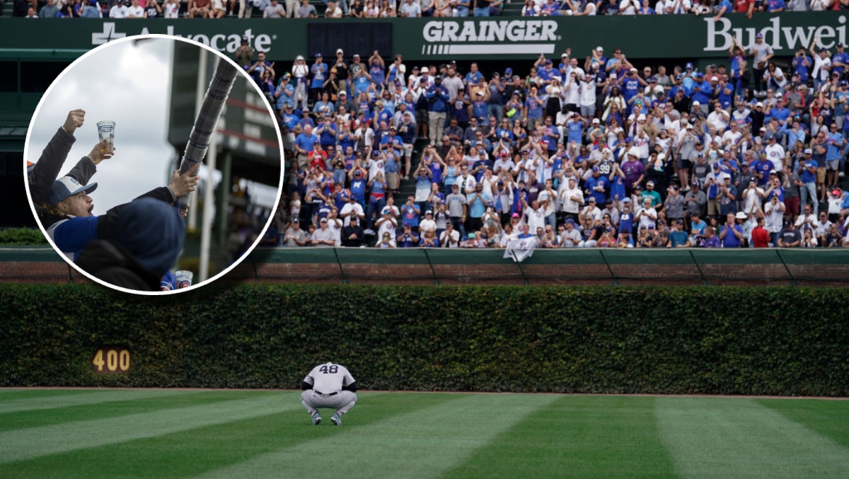 Cubs, Yankees Fans Commemorate Anthony Rizzo's Wrigley Return With Cup ...