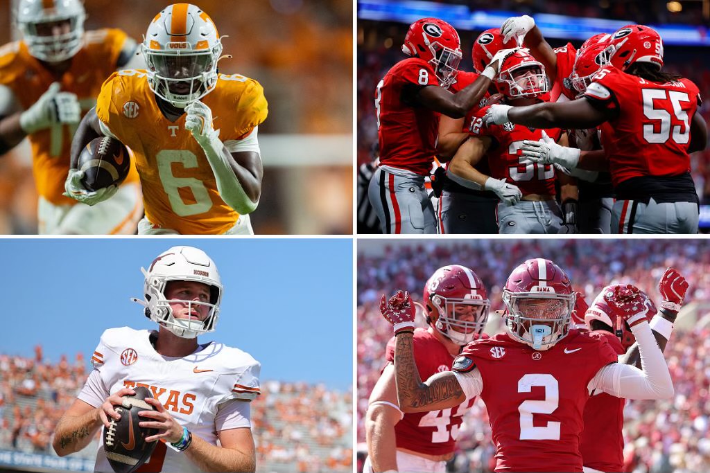 CFB Picks: Texas vs. Georgia, Alabama vs. Tennessee Doubleheader On ...