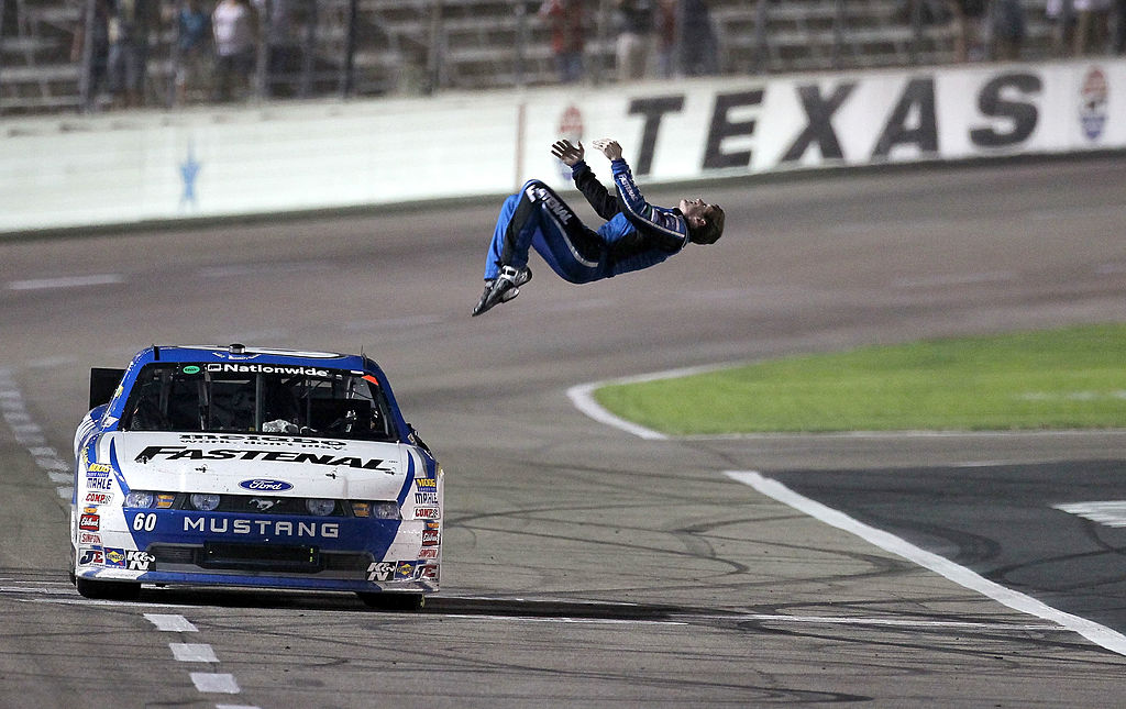 NASCAR Great Carl Edwards Explains The Origin Of Signature Backflip ...