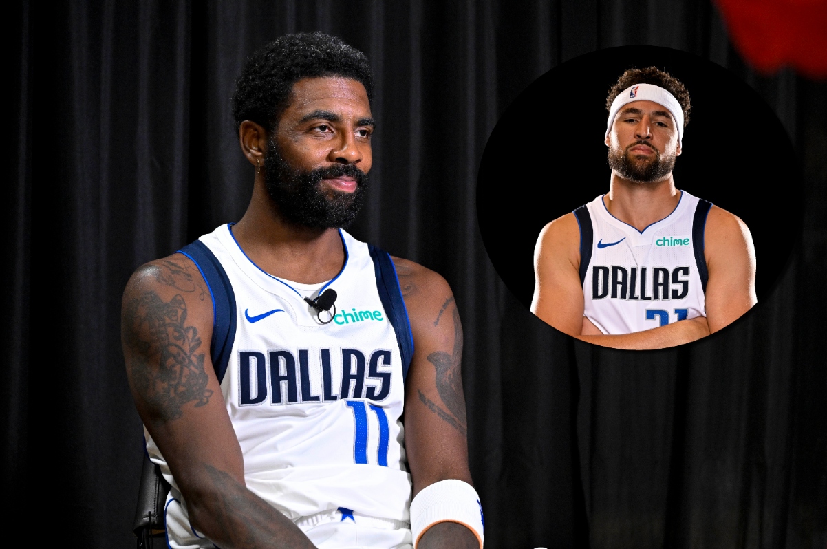 Kyrie Irving Explains Why It Was Easy To Convince Klay Thompson To Sign ...