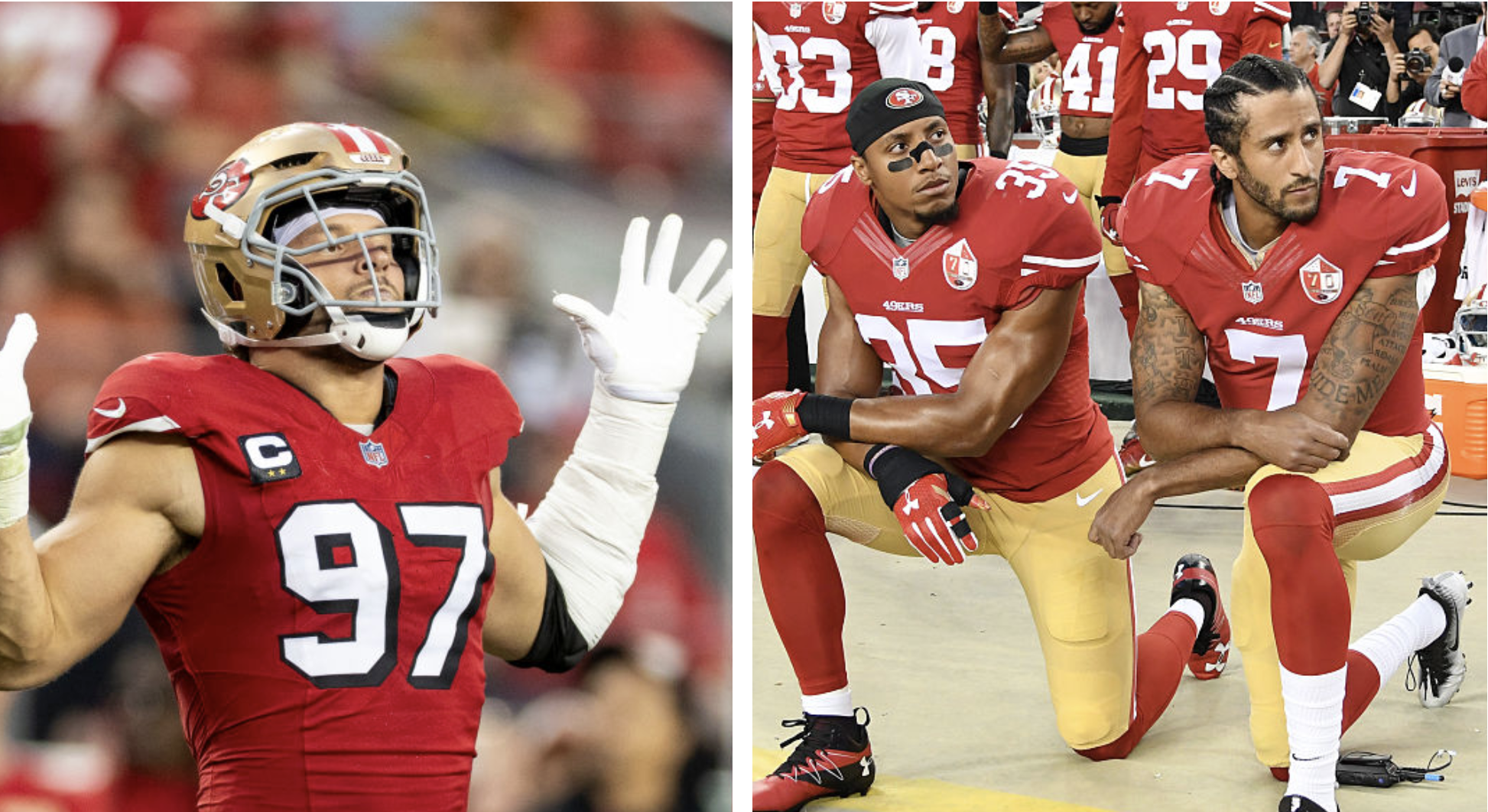 Nick Bosa and Colin Kaepernick Comparisons Are Shallow, Desperate ...