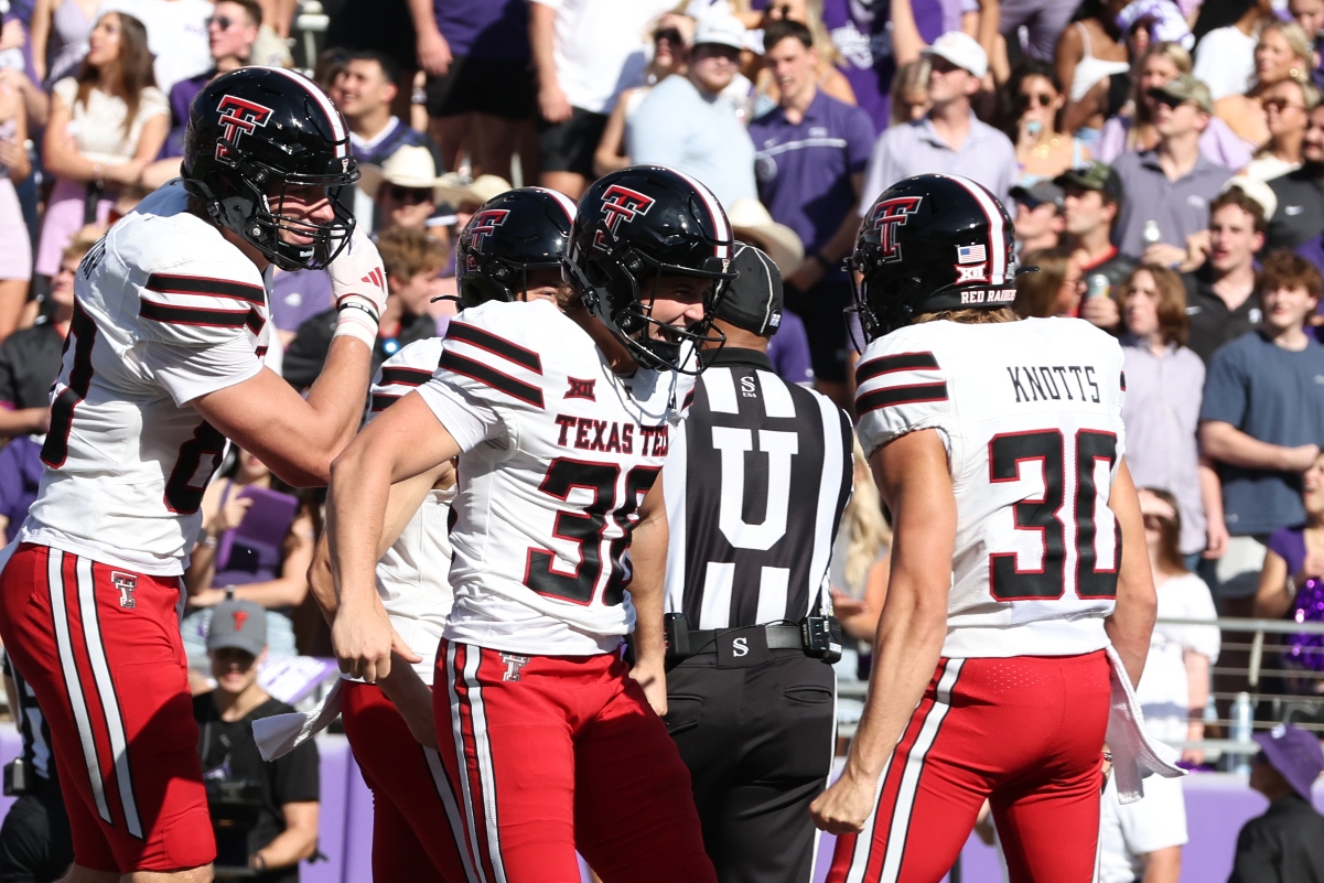 Texas Tech Coach Addresses 'Solution' After Kicker Wore MAGA Shirt ...