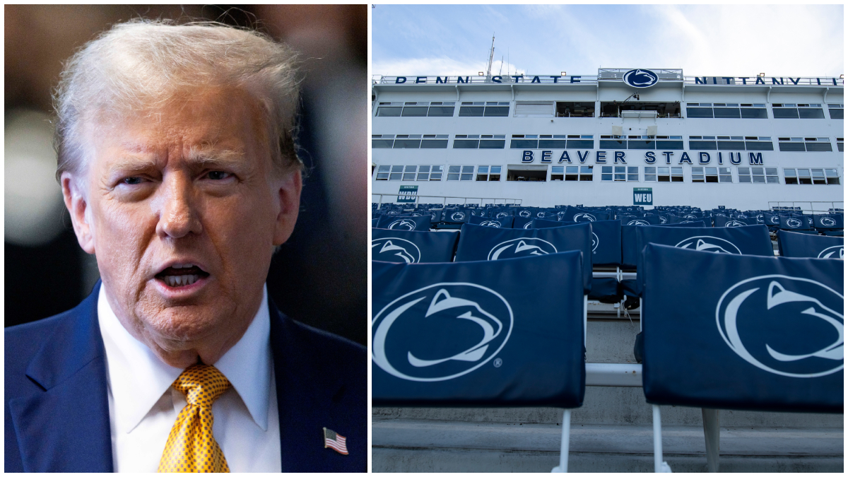 Former President Donald Trump Not Attending Penn State-Ohio State Game ...