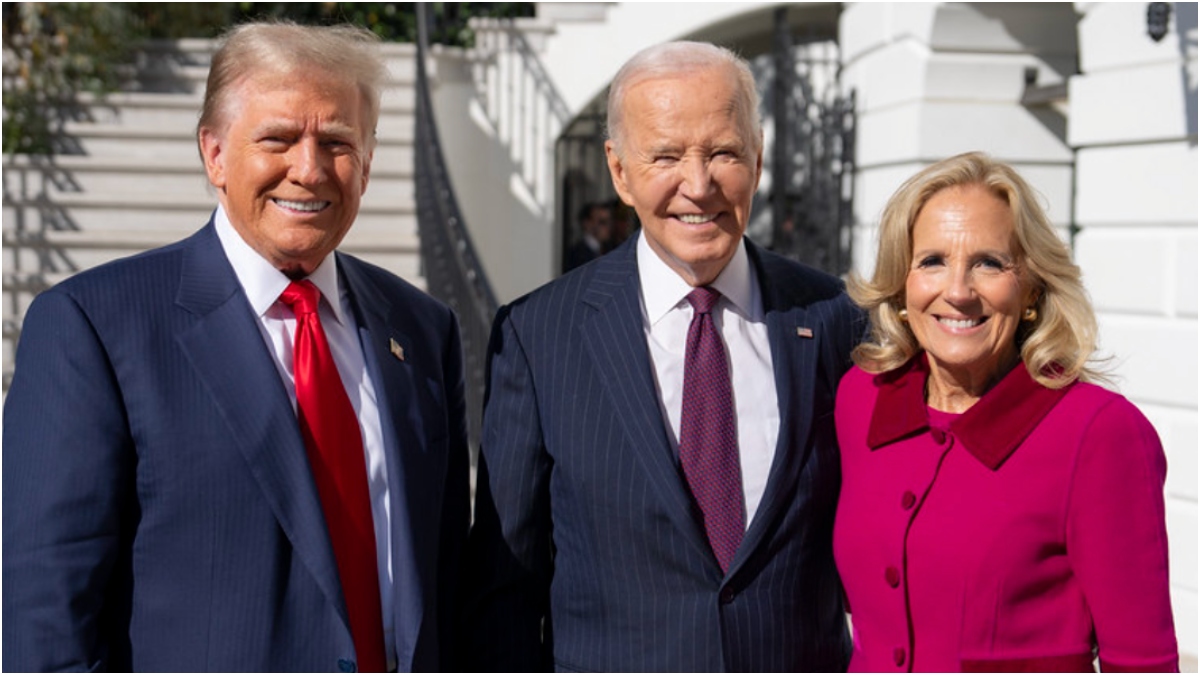 Donald Trump's Photo With Joe And Jill Biden Sets Social Media On Fire ...