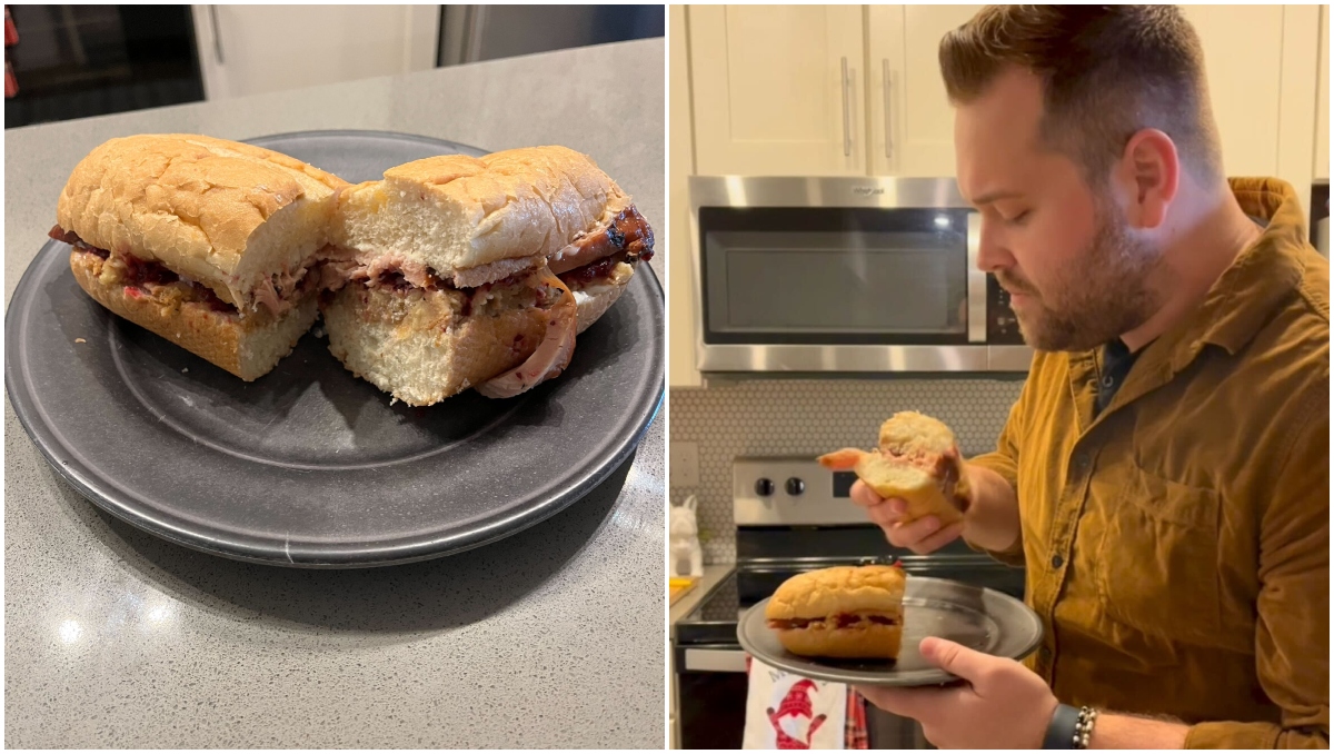 The Thanksgiving Turkey Sandwich Goes BBQ: Ellie Lou's Brews & BBQ ...