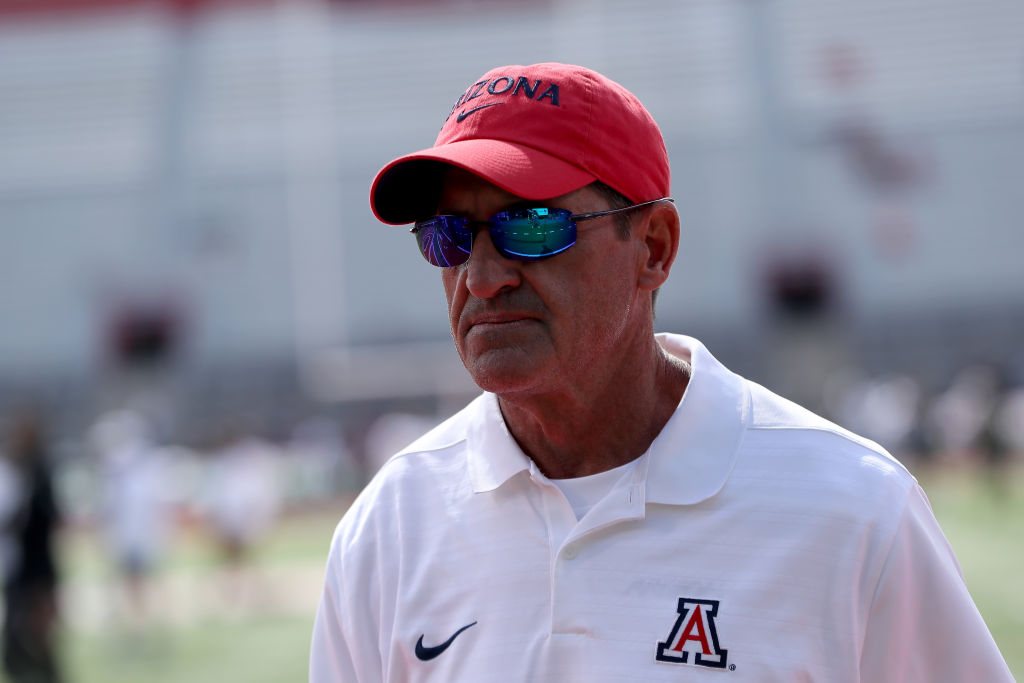 Arizona Coach Splits Forehead Open After Hitting Helmeted Player With ...