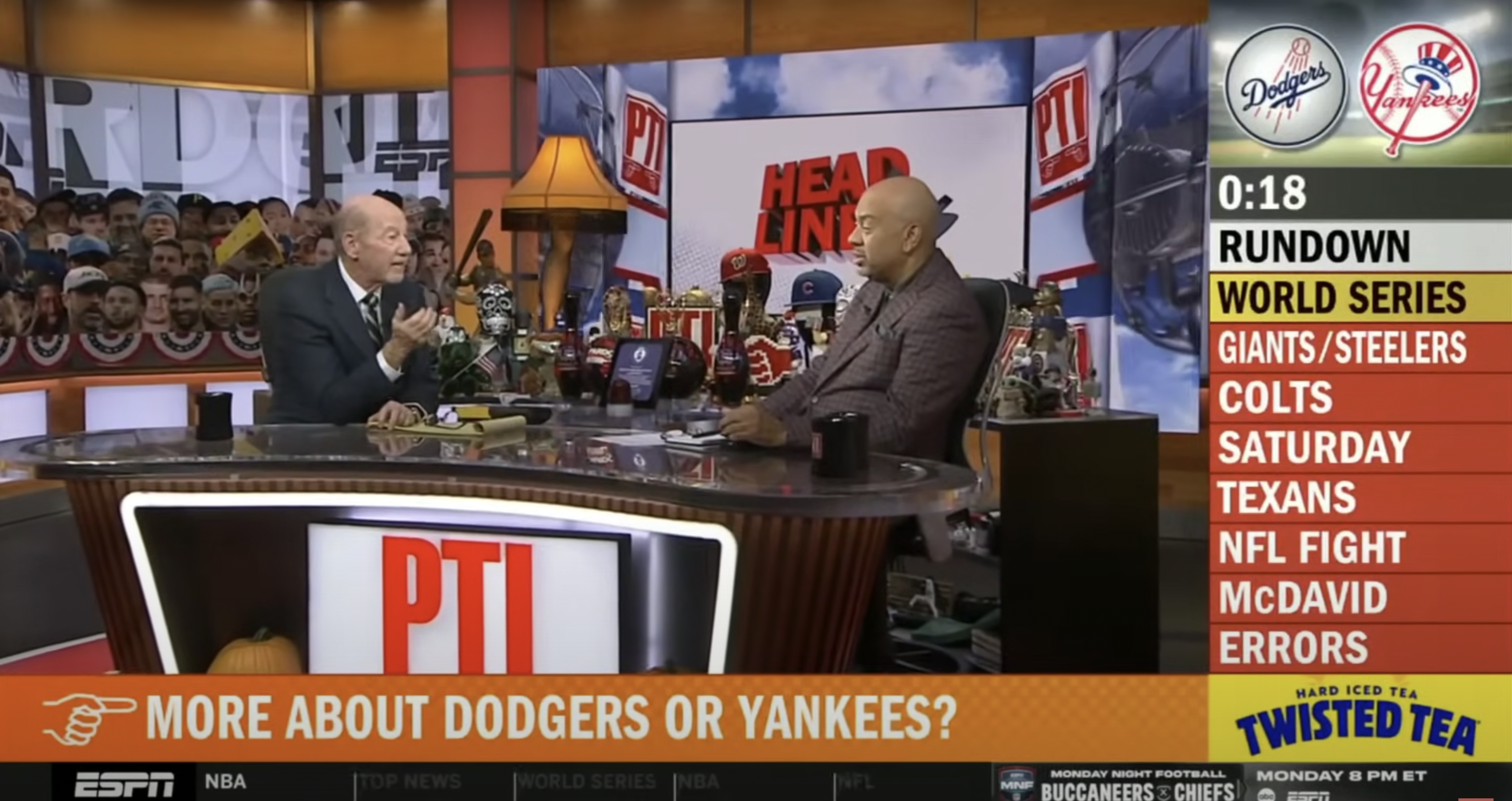 ESPN Should Extend 'PTI' To An Hour When Replacing 'Around The Horn ...