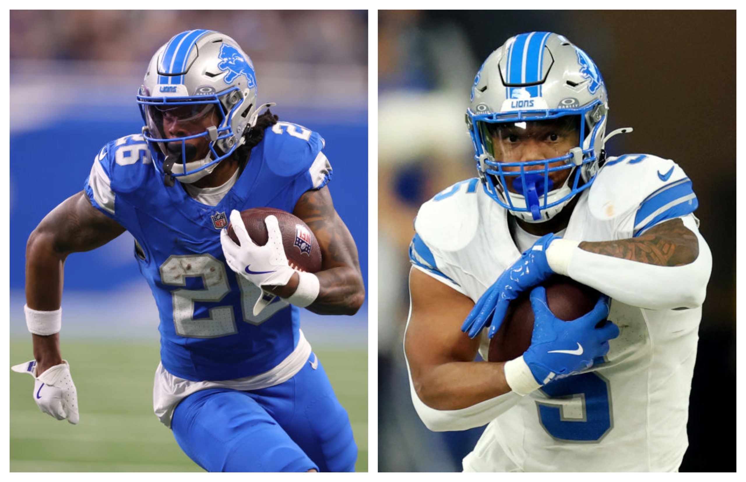 Jahmyr Gibbs And David Montgomery - A.K.A. Sonic And Knuckles - Meet ...