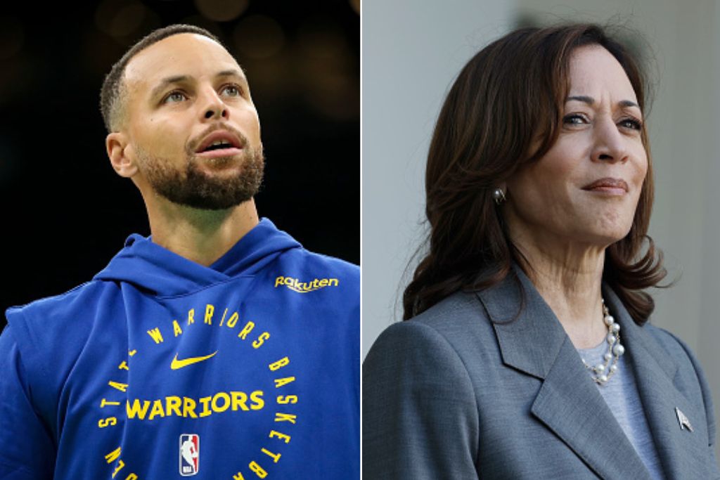 Steph Curry Weighs In On Kamala Harris' Missed Shot At Presidency ...