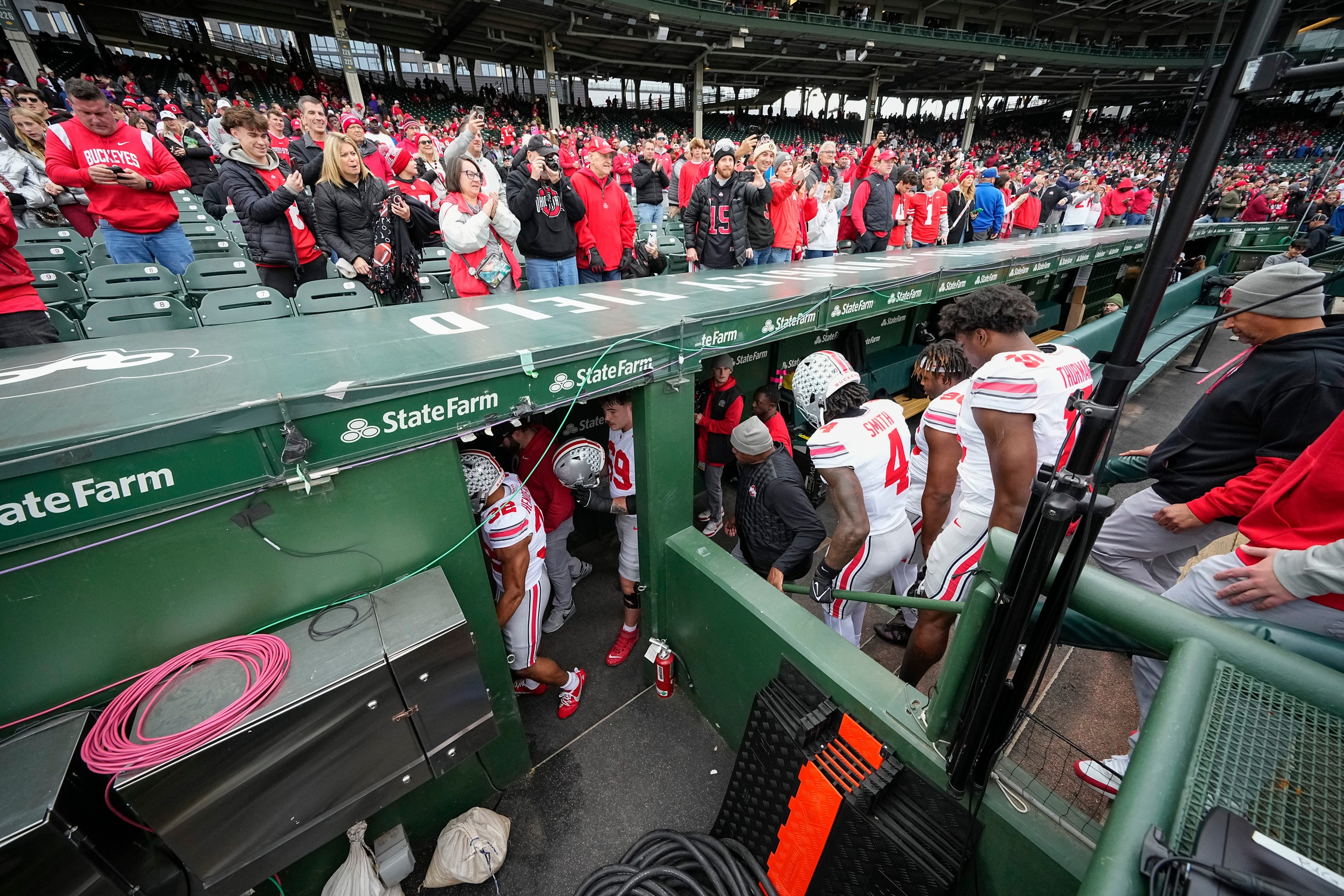 Ohio State Fans Have Absolutely Taken Over Wrigley Field | OutKick