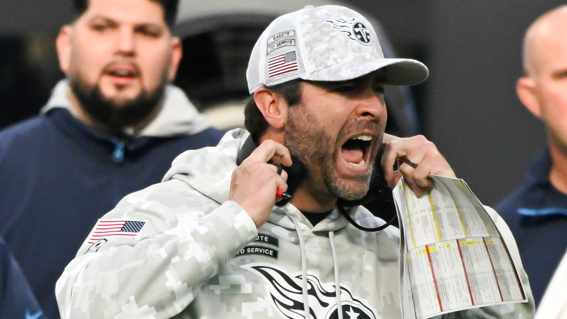 Brian Callahan Loses It After Reporter Asks About Titans Being 'Soft ...