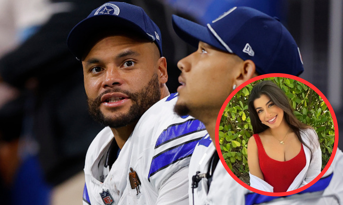 Dak Prescott Beefs Up Security Following Fiancée Sarah Jane Ramos ...