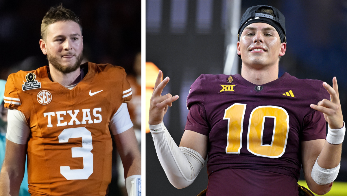 ASU's Sam Leavitt Plans To Prove He's A Better QB Than Quinn Ewers | OutKick