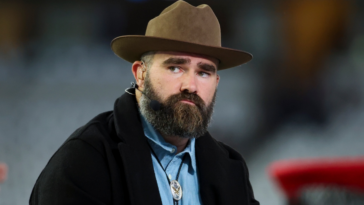 Jason Kelce Rolls Eagles Golf Cart, But At Least The Cart Was Wearing A ...