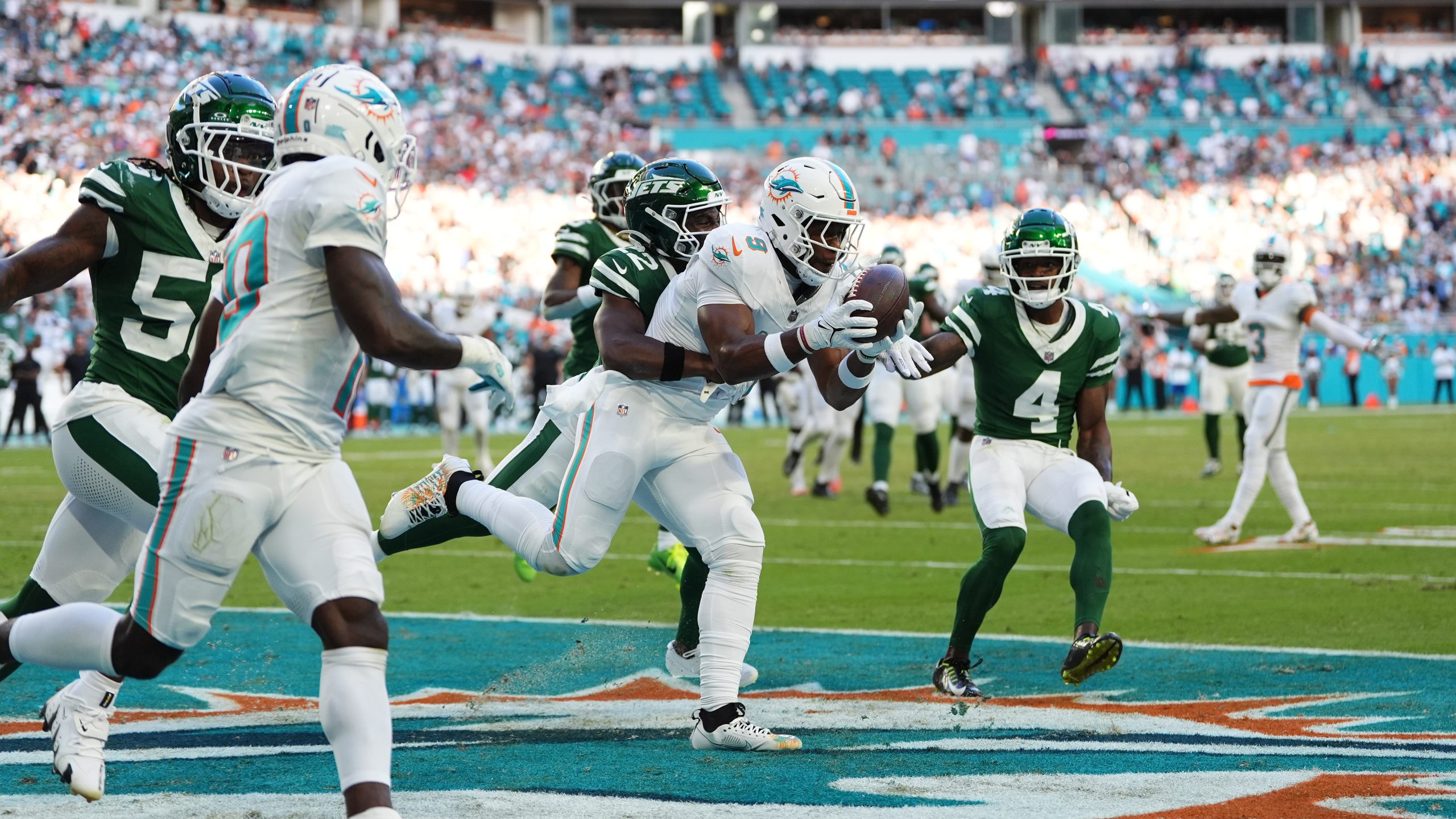 Dolphins Still Alive In AFC Playoffs, Eliminate Jets With Thrilling OT ...