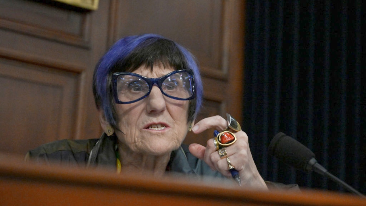 Purple-Haired Democratic Congresswoman Has A Meltdown Over Spending ...