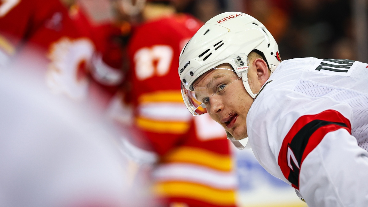 Senators Brady Tkachuk Scores OT Winner After Getting Bloodied By High ...