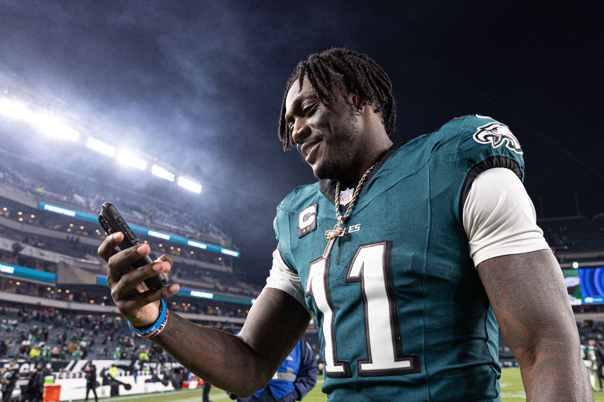 Eagles Fans Flood Amazon With Reviews On Book AJ Brown Was Reading On ...