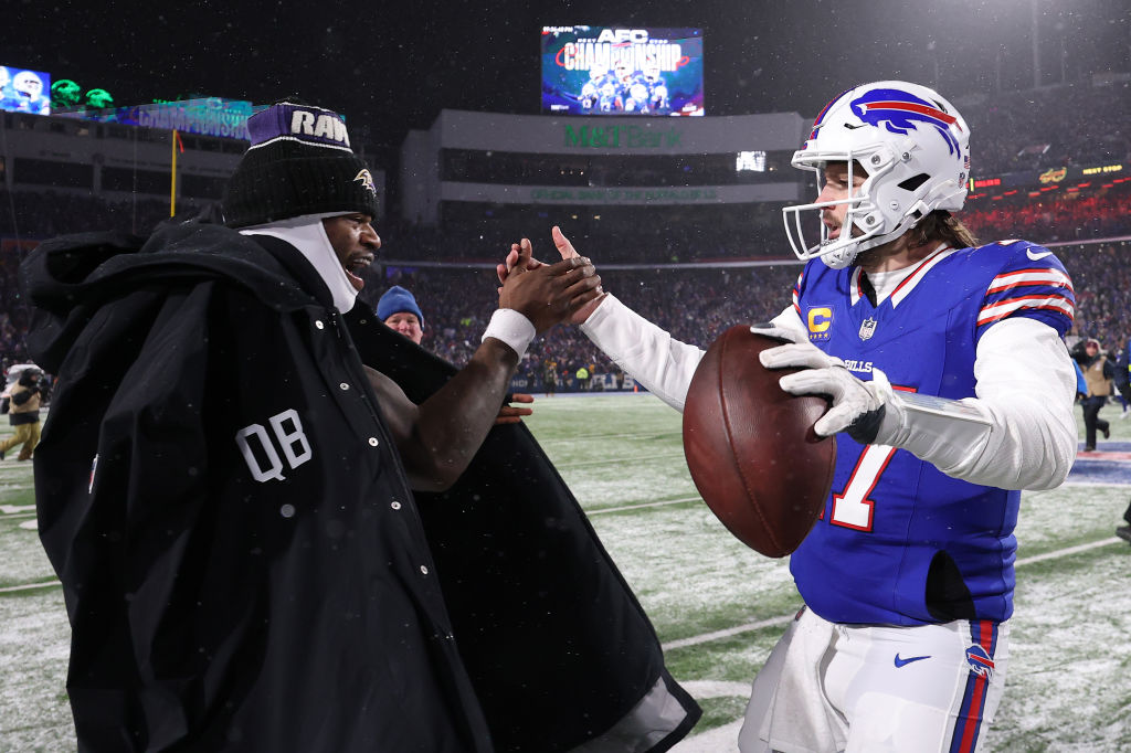 Josh Allen Versus Lamar Jackson Actually A Battle Against Playoff ...