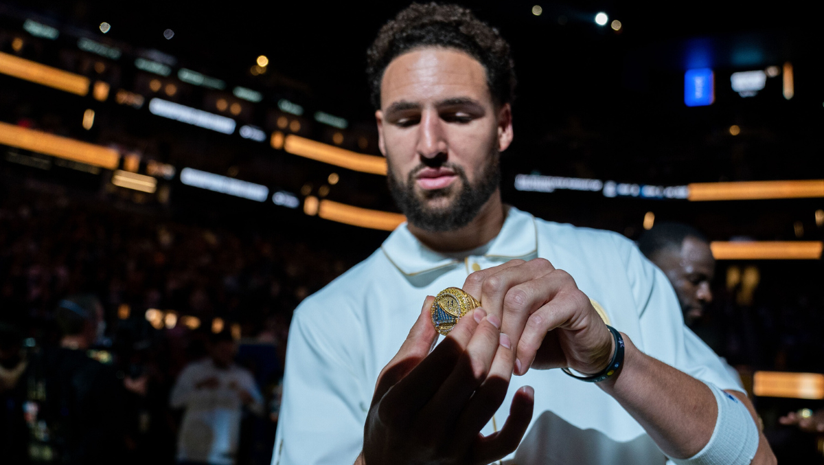 Klay Thompson Gifts Championship Ring To Doctor Who Repaired His ...