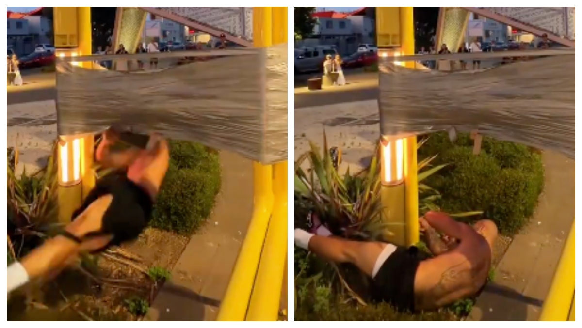 Australian Influencer Knocks Himself Out Trying To Run Through Duct ...