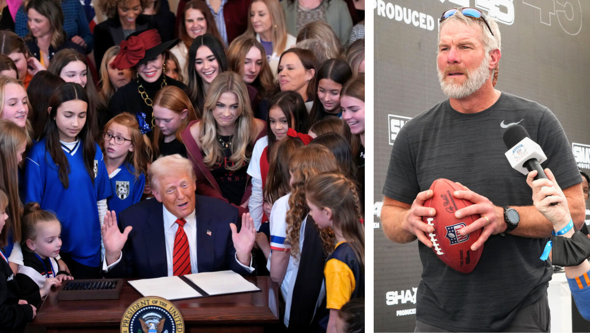 Brett Favre Backs ‘Common Sense’ Executive Order, Gives Props To Riley ...