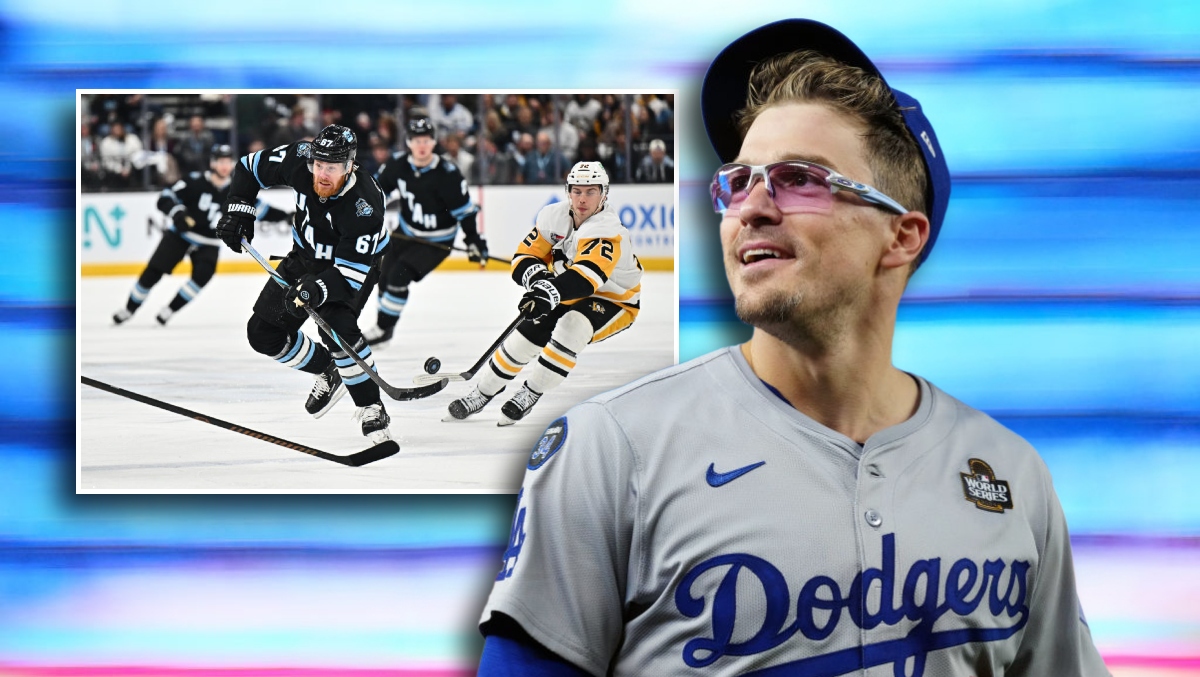 Kiké Hernandez Has Hockey Questions After Checking Out Utah Hockey Club ...