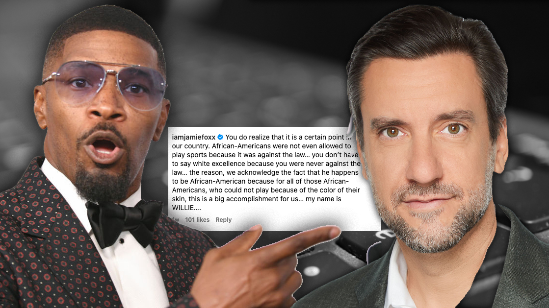 Clay Travis & Jamie Foxx Go Back & Forth Over NFL Black QB 'Excellence ...