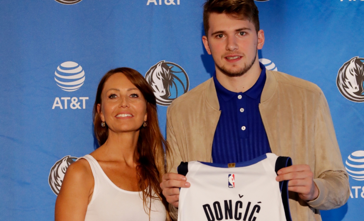 Luka Doncic's Draft Night Show-Stealing Mom Mirjam Poterbin Has Arrived ...
