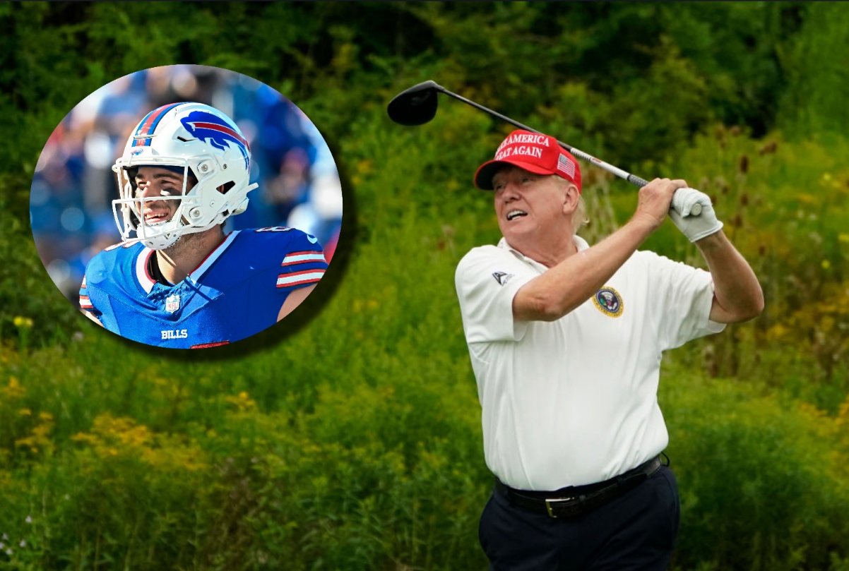 Buffalo Bills Players All Smiles While Snagging Photo With Trump At ...