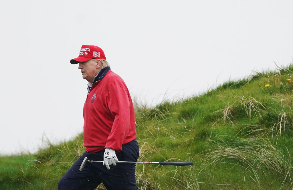 Pro-Palestine Group Threatens Trump Golf Courses After Vandalizing ...