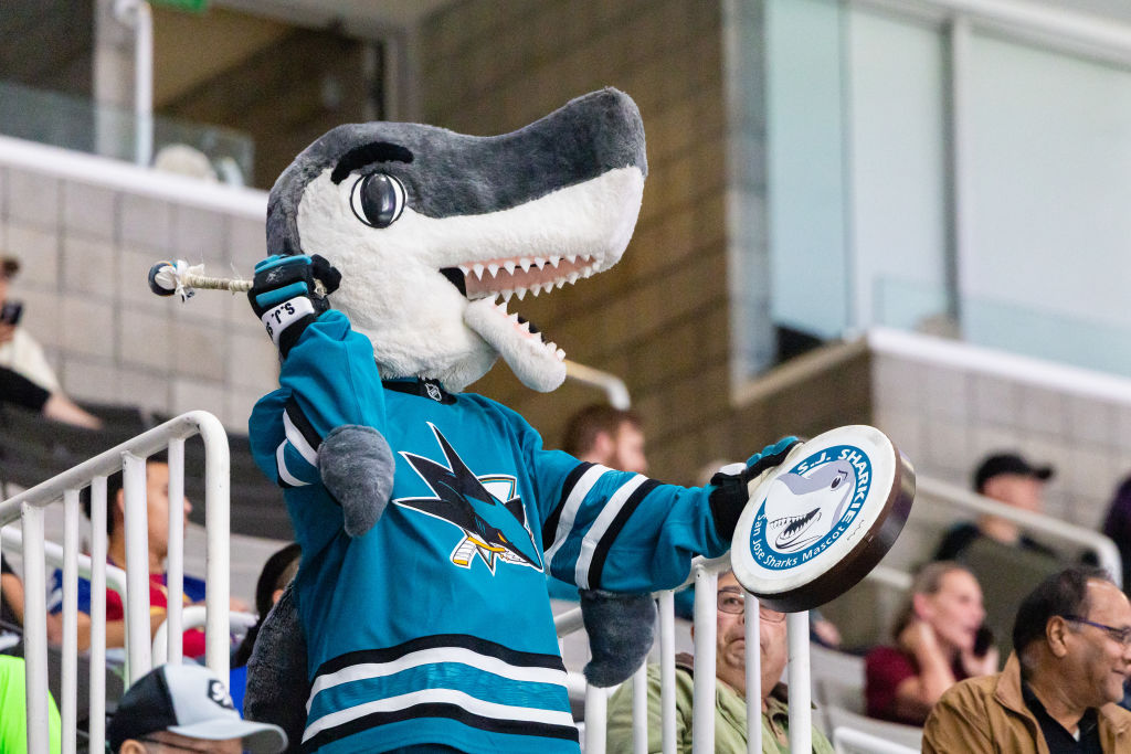 The Guy Who Wanted To Throw Down With The San Jose Sharks Mascot ...