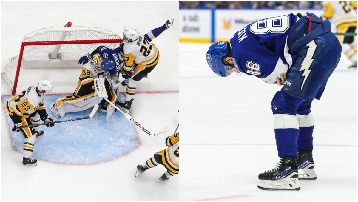 Nikita Kucherov Loses Teeth, Then Comes Back Looking For Them In Unreal Hockey Guy Moment | OutKick