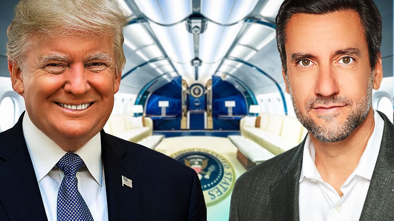 Clay Travis Sits Down With President Donald Trump On Air Force One ...
