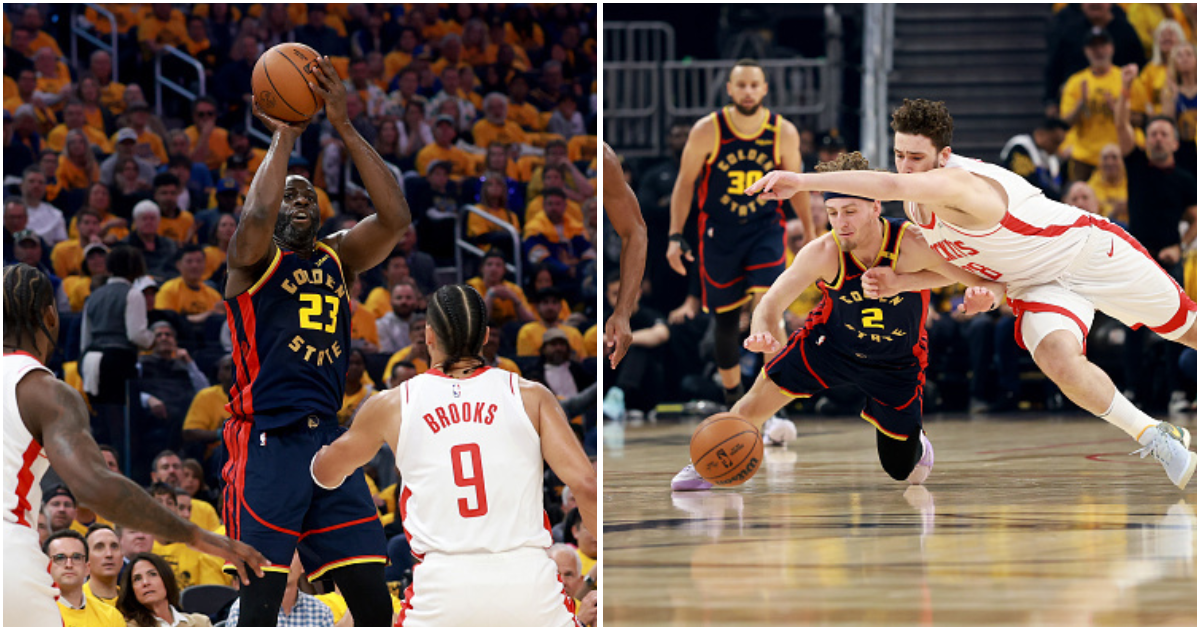 Warriors, Rockets Get Real Physical, And Draymond Green Is Still Up To ...