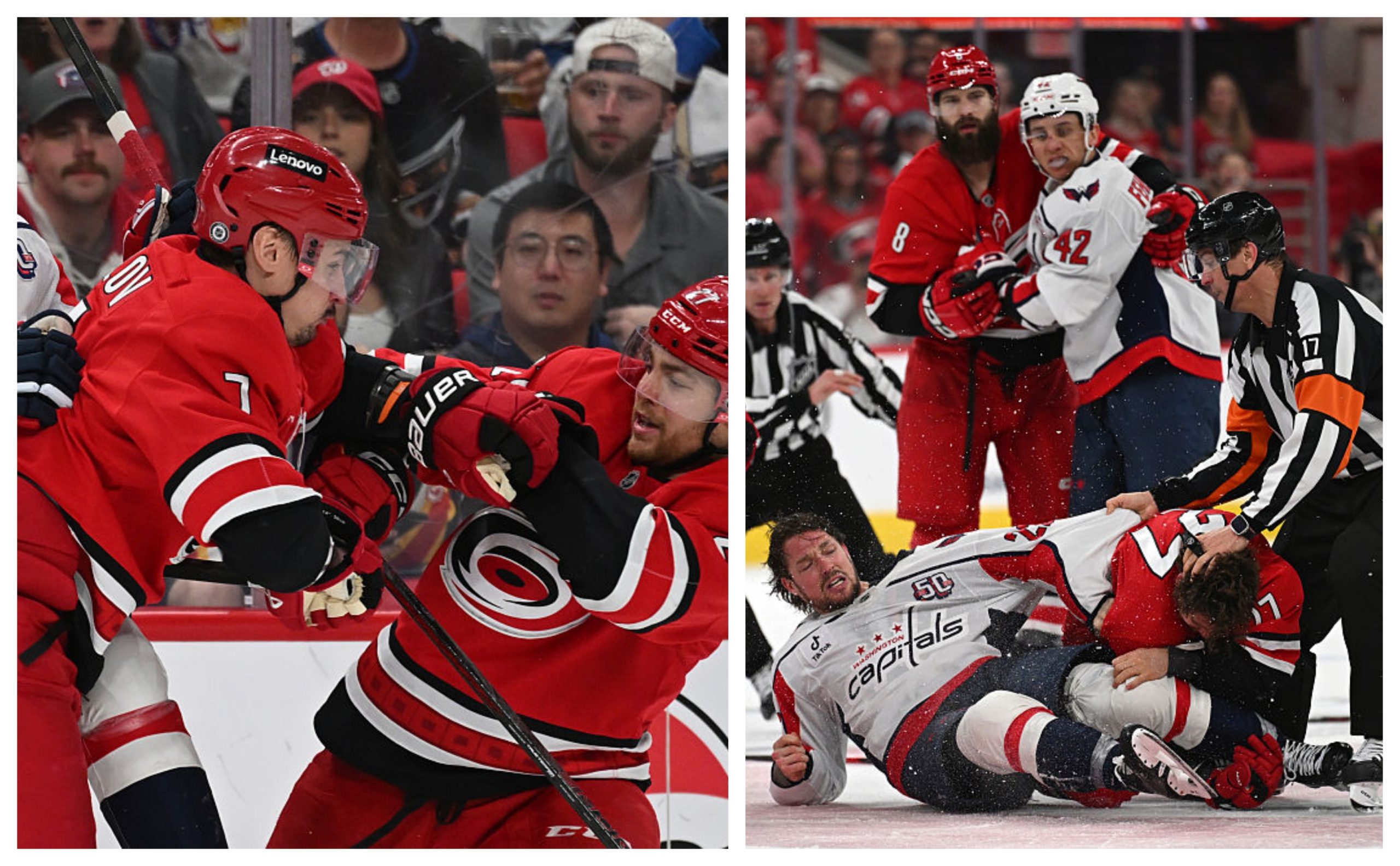 NHL Brawl! Over 120 Minutes Dished Out In Third Period As Caps ...