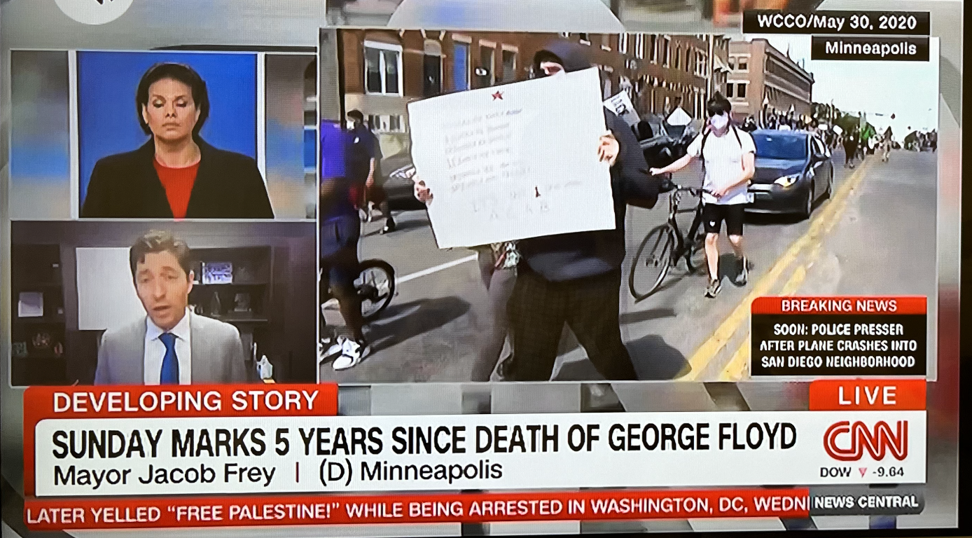 CNN Talks George Floyd As Thursday's News Cycle Explodes With Huge ...