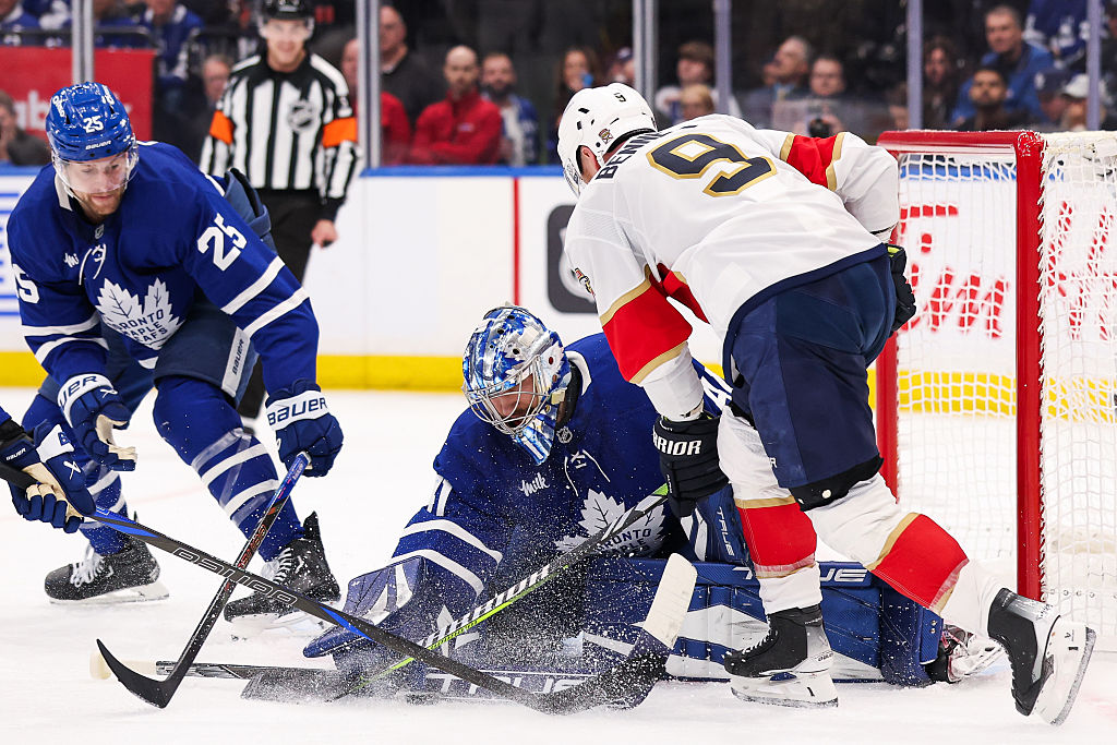 Panthers Sam Bennett Comments After Controversial Collision With Leafs' Stolarz | OutKick