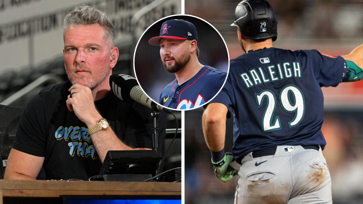 Pat McAfee Couldn't Resist Cal Raleigh's Big Ass At MLB's Home Run Derby | OutKick