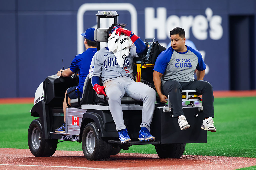 Cubs Player Carted Off Field In First Game Back From IL | OutKick